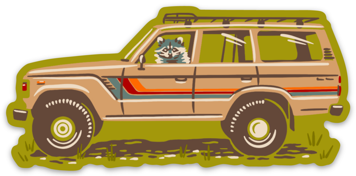 Camping Cruiser Sticker – MST Goods